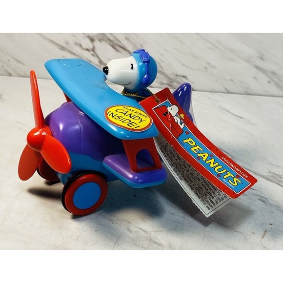 Toys | Galerie Peanuts Snoopy Flying Ace Purple Airplane Red Propeller ...